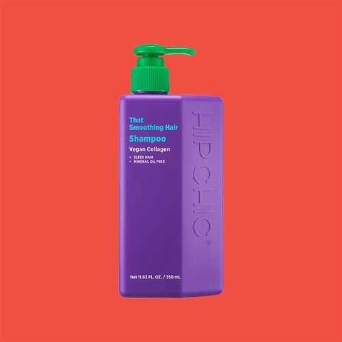 HIP CHIC Увлажняющий шампунь с веганским коллагеном That Smoothing Hair Shampoo, 350 мл