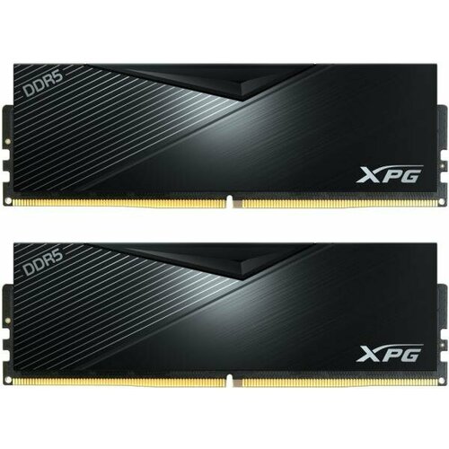 Оперативная память для компьютера 32Gb (2x16Gb) PC5-48000 6000MHz DDR5 DIMM Unbuffered CL30 A-Data XPG Lancer