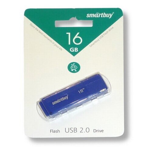 USB 16GB Smart Buy Dock синий