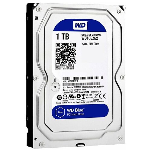 Жесткий диск Western Digital WD Blue 1 TB WD10EZEX