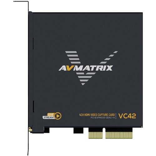 Плата видеозахвата AVMATRIX VC42 4CH HDMI PCIE