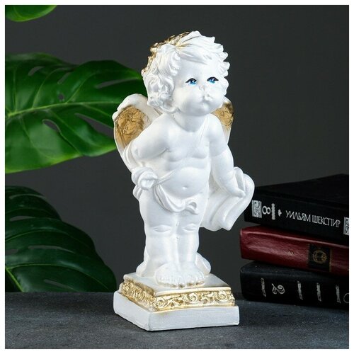 Хорошие сувениры Фигура "Ангел малый" белый 31х14х15см