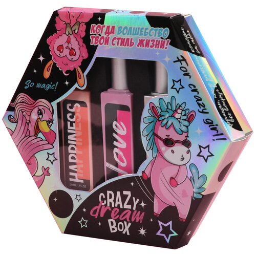 Royal Garden парфюмерный набор Crazy dream box, 30 мл