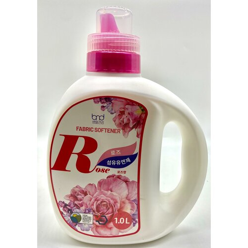 B&D GIEL Fabric Softener Rose Эко кондиционер для белья концентрированный с ароматом розы 1 л