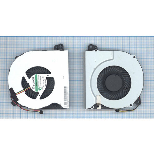 Вентилятор (кулер) для Asus X75V (3-pin)