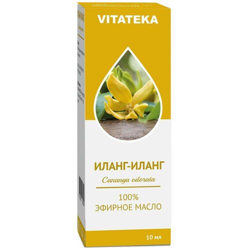 Vitateka эфирное масло Иланг-иланг, 10 мл