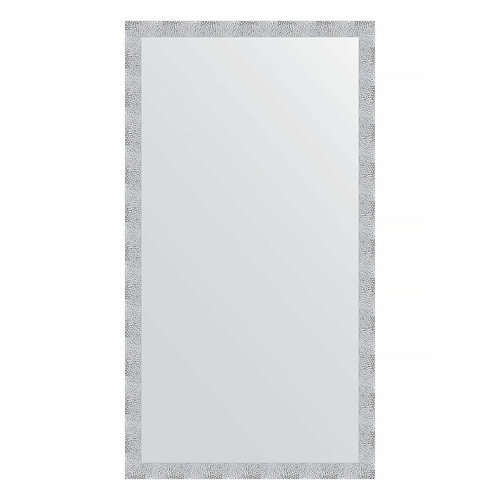 Зеркало напольное EVOFORM в багетной раме чеканка белая, 108х198 см, для гостиной, прихожей, кабинета, спальни и ванной комнаты, BY 6184