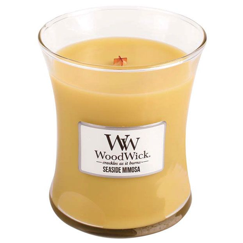 Набор свечей WoodWick Seaside Mimosa (92085), средняя, желтый