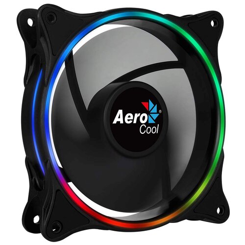 Вентилятор для корпуса AeroCool Eclipse 12, черный/ARGB