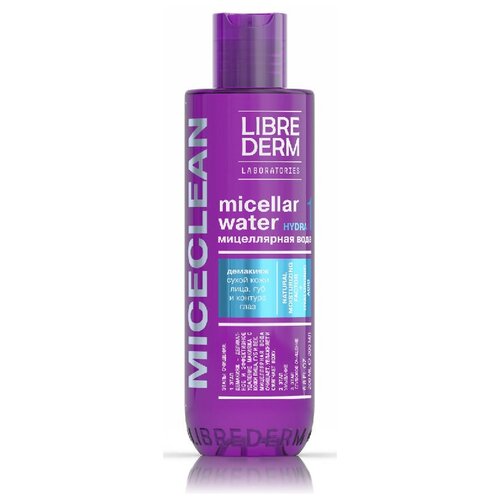 Librederm мицеллярная вода Miceclean Hydra, 200 мл, 250 г