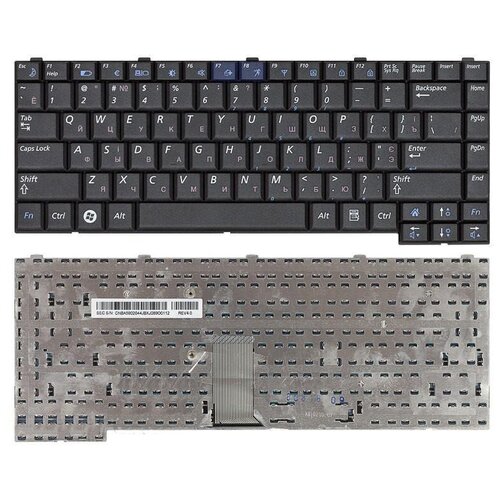 Клавиатура для ноутбука Samsumg NP-R60XY08/SEK черная