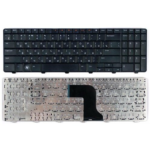 Клавиатура для ноутбука Dell Inspiron 15R M5010 русская, черная