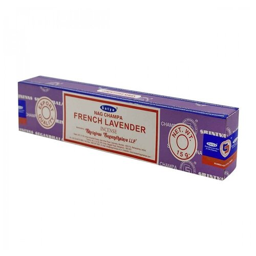 Благовоние Французская Лаванда (French Lavender incense sticks) Satya | Сатья 15г