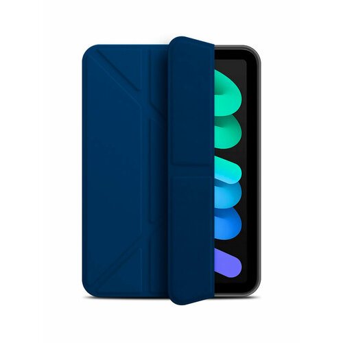 Чехол Borasco для Apple iPad mini 6 (2021) темно-синий