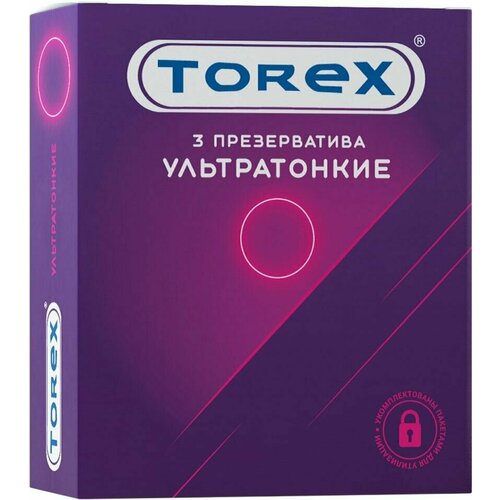 Презервативы Torex ультратонкие 3шт х 3шт
