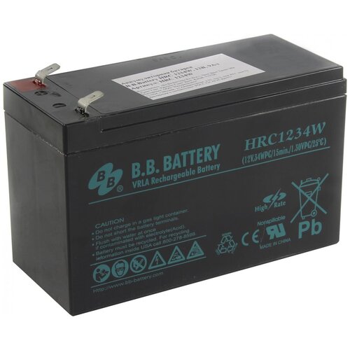 Аккумуляторная батарея B.B. Battery HRC1234W 12В 9 А·ч