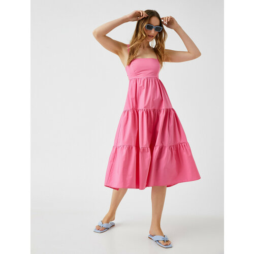 Платье KOTON, размер 34, розовый