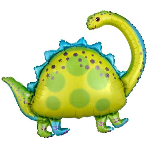 Шар (36'/91 см) Фигура, Динозавр Бронтозавр, 1 шт.