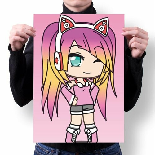 Плакат Gacha game № 8