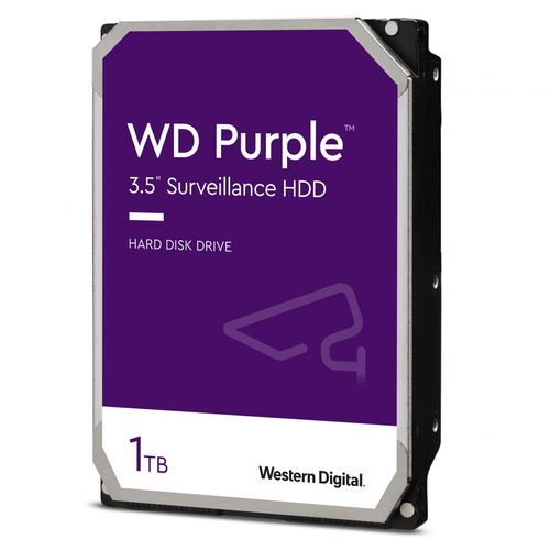 Жесткий диск 3.5" Western Digital WD Purple 1 ТБ, SATA III, 64 Mb, 5400 rpm (WD11PURZ)