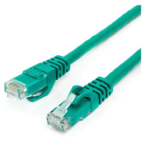 Atcom / Кабель для интернета Патч-корд UTP RJ45, CAT.6, 3 m зеленый AT9411