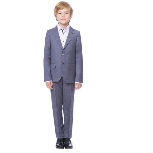  пиджак Шалуны, размер 34, 128, серый