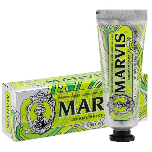 Зубная паста Marvis Creamy Matcha Tea, 25 мл