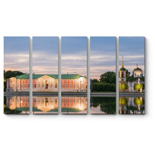 Модульная картина Загородный дворец, Кусково100x60