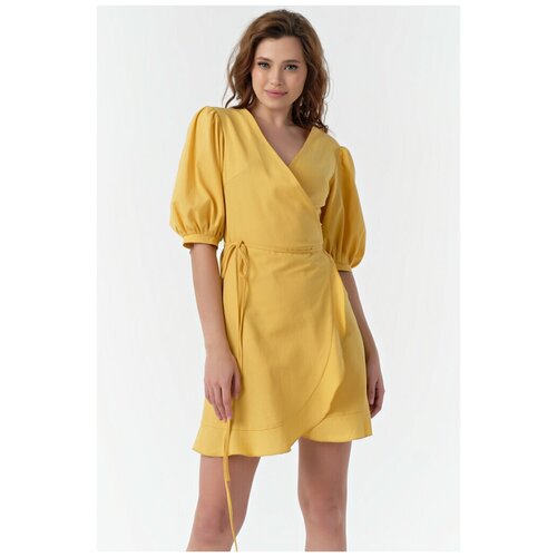 Платье FLY, размер 44, желтый