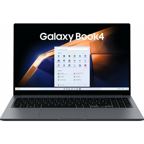 Ноутбук Samsung Galaxy Book4 15.6(FHD IPS (AG))/ Core 5 120U/ 8Gb/ 512Gb SSD/ noDVD/ / BT/ WiFi/ 54WHr/ 1.55kg/ Gray/ Win11Home + 3 pin (NP750XGK-KG1IN)