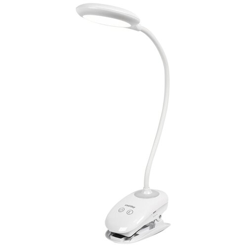 Светодиодный настольный светильник SmartBuy с прищепкой, 5 Вт, белый
