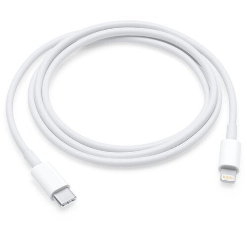 Кабель Apple USB Type-C - Lightning, 1 м, 1 шт., белый