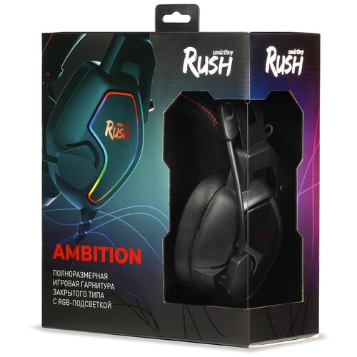 Игровые наушники Smartbuy SBHG-6000 RUSH AMBITION, черный