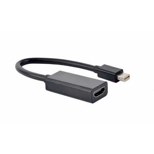 Аксессуар Gembird Cablexpert miniDisplayPort - HDMI 15cm Black A-mDPM-HDMIF4K-01