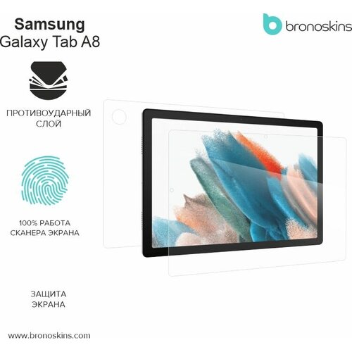 Пленка экрана и задней панели Samsung Galaxy Tab A8 LTE (Глянцевая, Back)