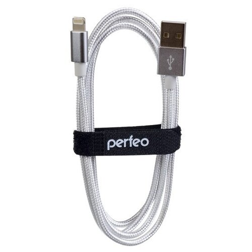 Кабель Perfeo USB - Lightning (I4301, I4303, I4305, I4307, I4309), 1 м, белый