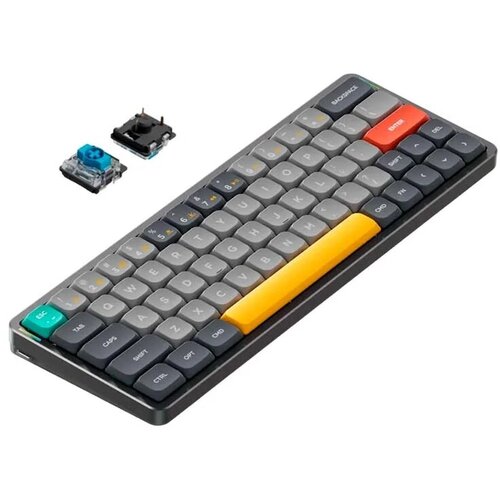 NuPhy Air60 Twilight (Low Profile Gateron Blue Switch) black беспроводная механическая клавиатура