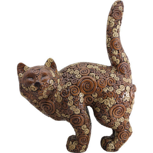 Скульптура садовая кот "Гриша" 2