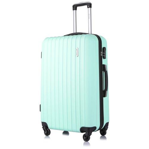 Умный чемодан L'case Krabi, 90 л, размер L, зеленый, бирюзовый