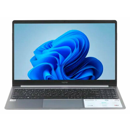 Ноутбук Tecno Megabook T1 R5 16+512G Silver DOS (AMD Ryzen 5 5560U 2.3GHz/16384Mb/512Gb/AMD Radeon Graphics/Wi-Fi/Bluetooth/15.6/1920x1080/DOS)