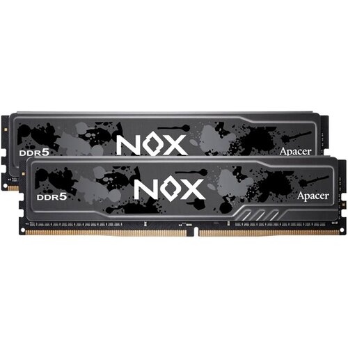 Оперативная память Apacer NOX (16 ГБ x 2 шт.) DDR5 5600 МГц DIMM CL40 AH5U32G56C522MBAA-2