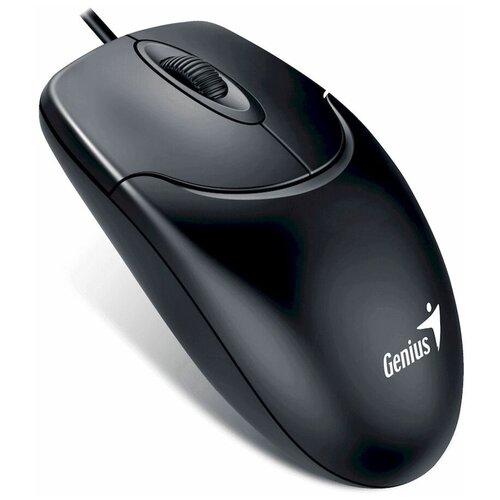 Мышь Genius 120 V2, оптическая, проводная, USB, черный [31010018400]