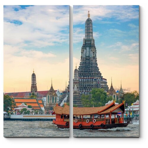 Модульная картина Храм Ват-Арун, Бангкок100x100