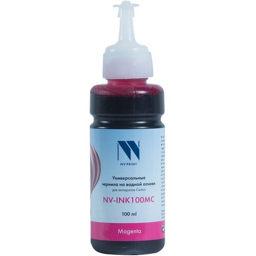 Чернила NV-INK100 Magenta универсальные на водной основе для аппаратов Canon (100 ml) (Китай)