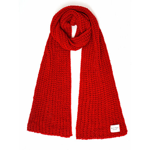 Шарф Amici Sarti,215х25 см, one size, красный
