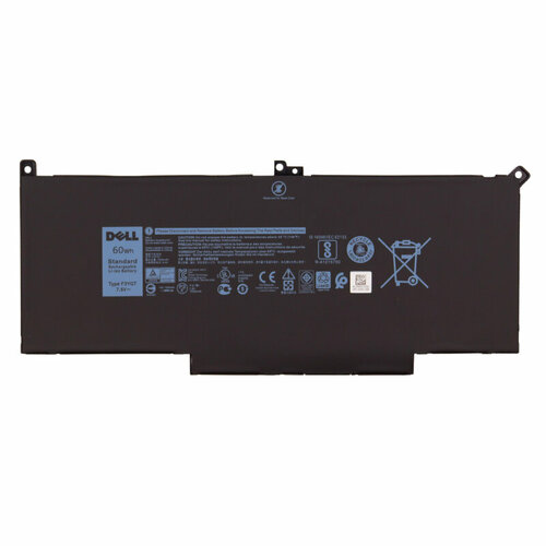 Аккумулятор для Dell Latitude (F3YGT) 7.6V 7500mAh 60Wh