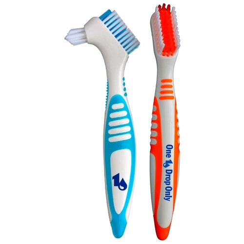 Щетка для чистки зубных протезов, кап и пластинок One Drop Only Pharmacia Denture Brush