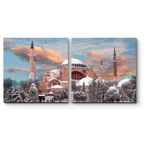 Модульная картина Собор Святой Софии, Стамбул 60x30