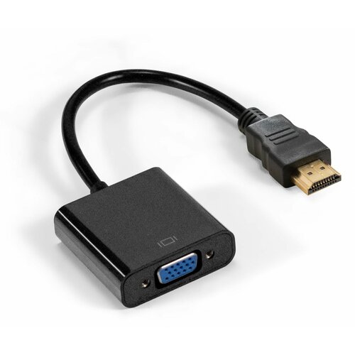 Кабель-переходник HDMI-VGA ExeGate EX-HDMIM-VGAF-0.2 (19M/15F, 0,2м) EX294717RUS