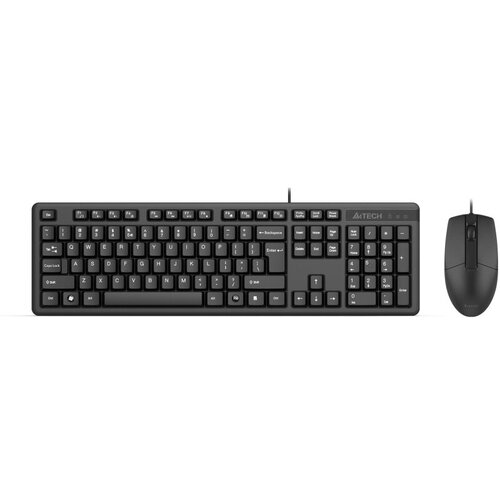 Набор клавиатура+Мышь A4Tech KK-3330S клав: черный Мышь: черный USB